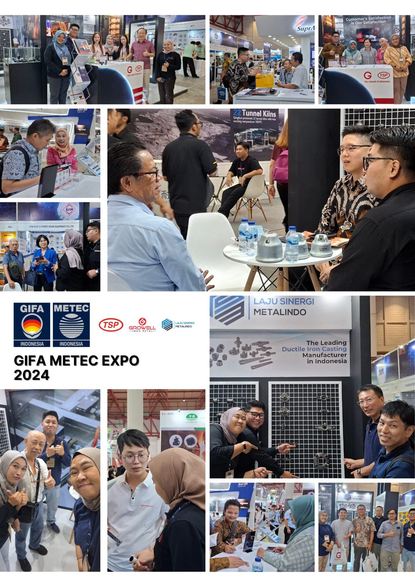 GIFA & METEC 2024 Exhibition at Ji Expo Kemayoran - Tri Sinar Purnama